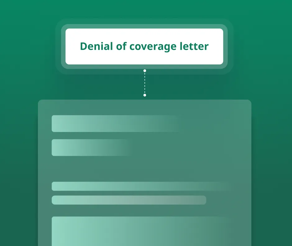 Understanding Denial of Coverage Letters: A Comprehensive Guide with Examples